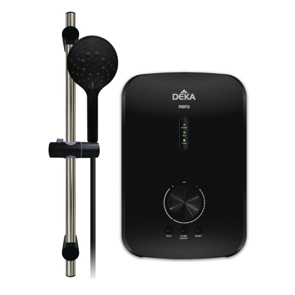 Deka Pemanas Air Nero DC PUMP 4.5kW Water Heater DEKA NERO (Matt Black