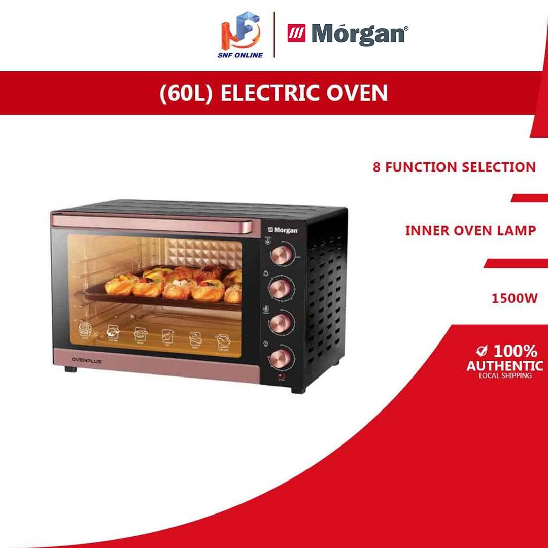 Morgan Ketuhar Elektrik 60L Electric Oven Multifunction MEO-GLAMO 60RC