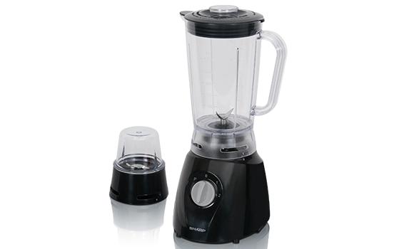 Sharp Pengisar - 1.25L Blender With Dry Mill EM131BK