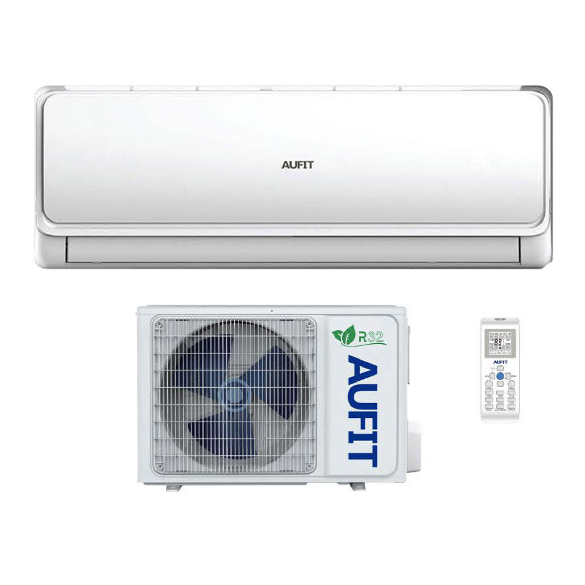 Aufit 2.5HP Aircond Inverter R32 (FULL SET) ASW-24G0C4FFR3DI-C2