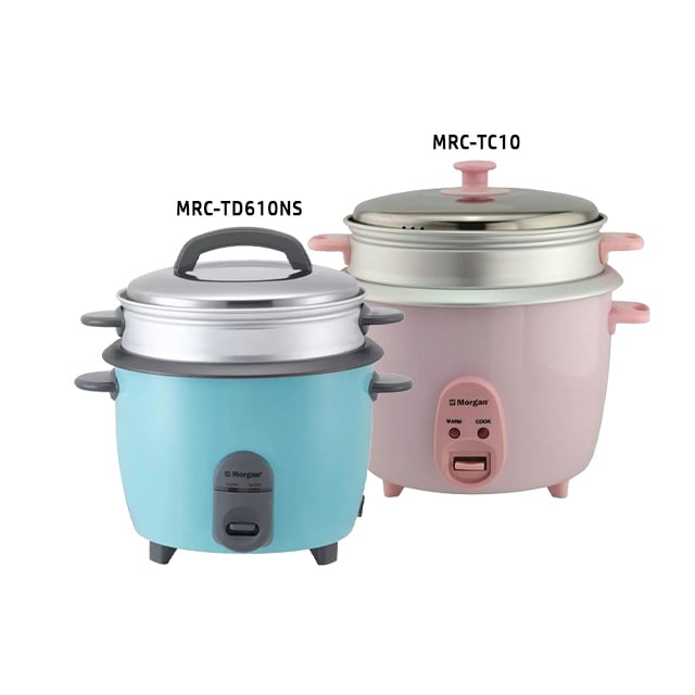Morgan Rice Cooker 1.0L Periuk nasi MRC-TC10 MRC-TD610NS