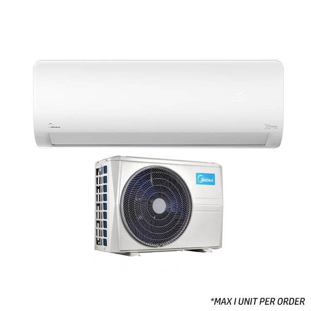 Midea Penyaman Udara 1.0HP Split Wall Mounted Type ( FULL SET) Air-Con