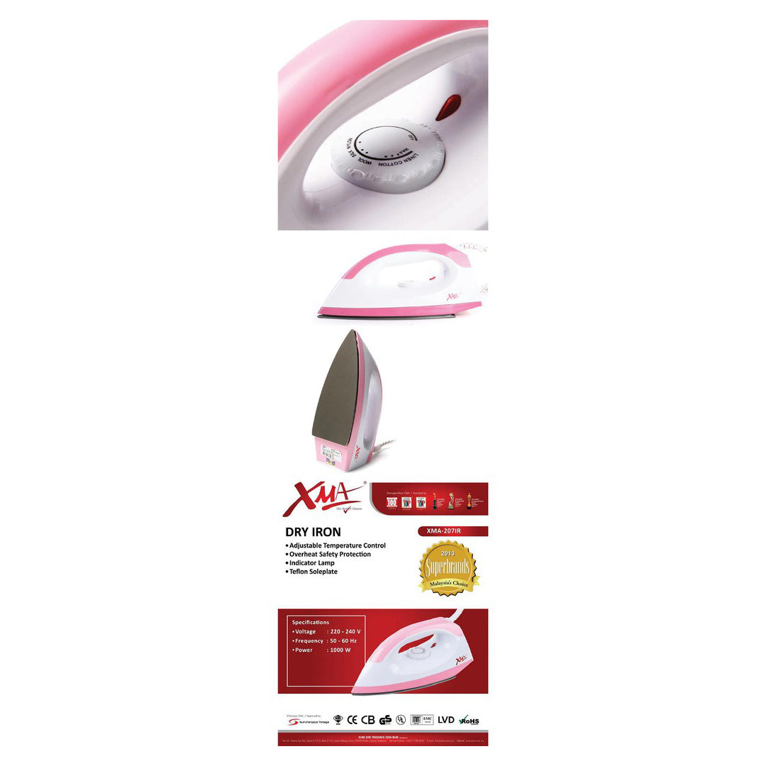XMA Dry Iron XMA-207IR