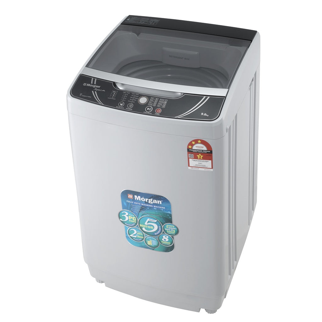 Morgan 9kg Topaz Fully Auto Washing Machine MWM-9