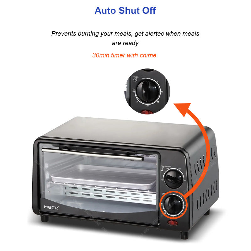 Meck 10L Oven Toaster MOT-10B