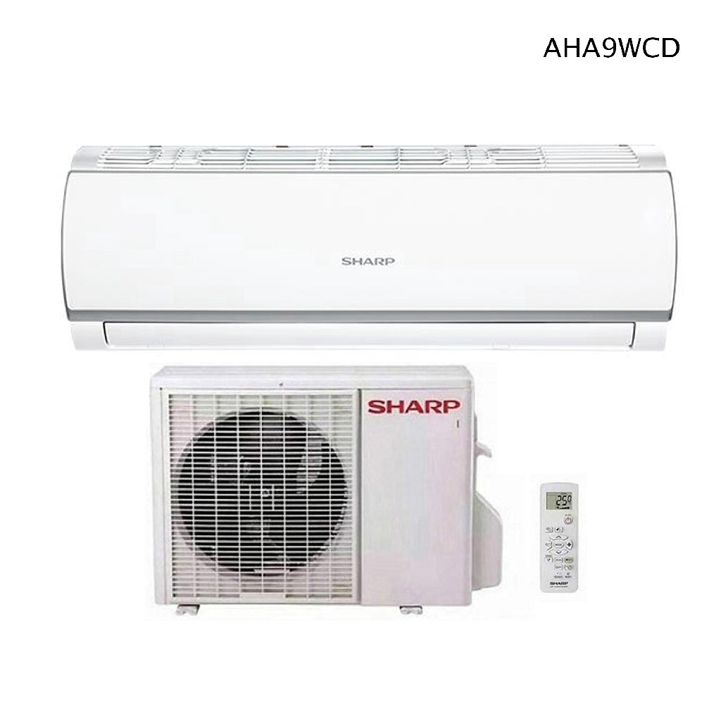 Sharp Penghawa Dingin - 1.5HP Air Conditioner R32 AHA12WCD2 (FULL SET)