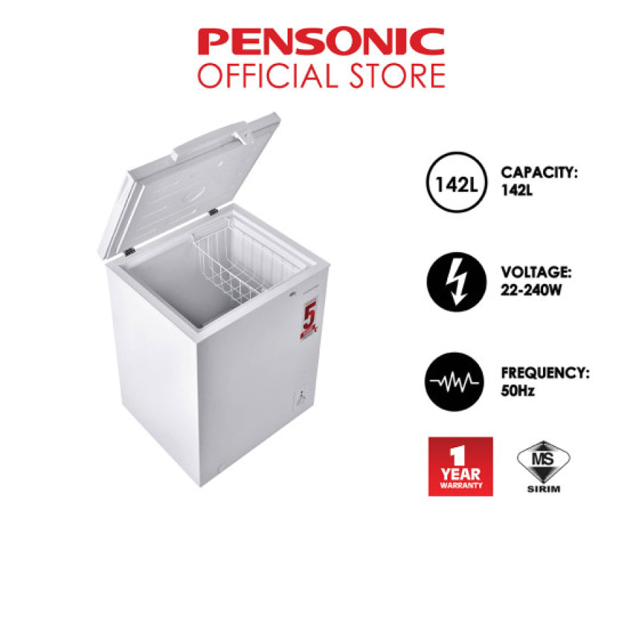 Pensonic 142L Chest Freezer PFZ-153